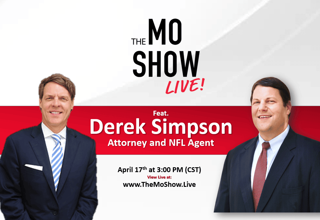 Mo Show Live with Derek Simpson | Attorney & NFL Agent | Huntsville